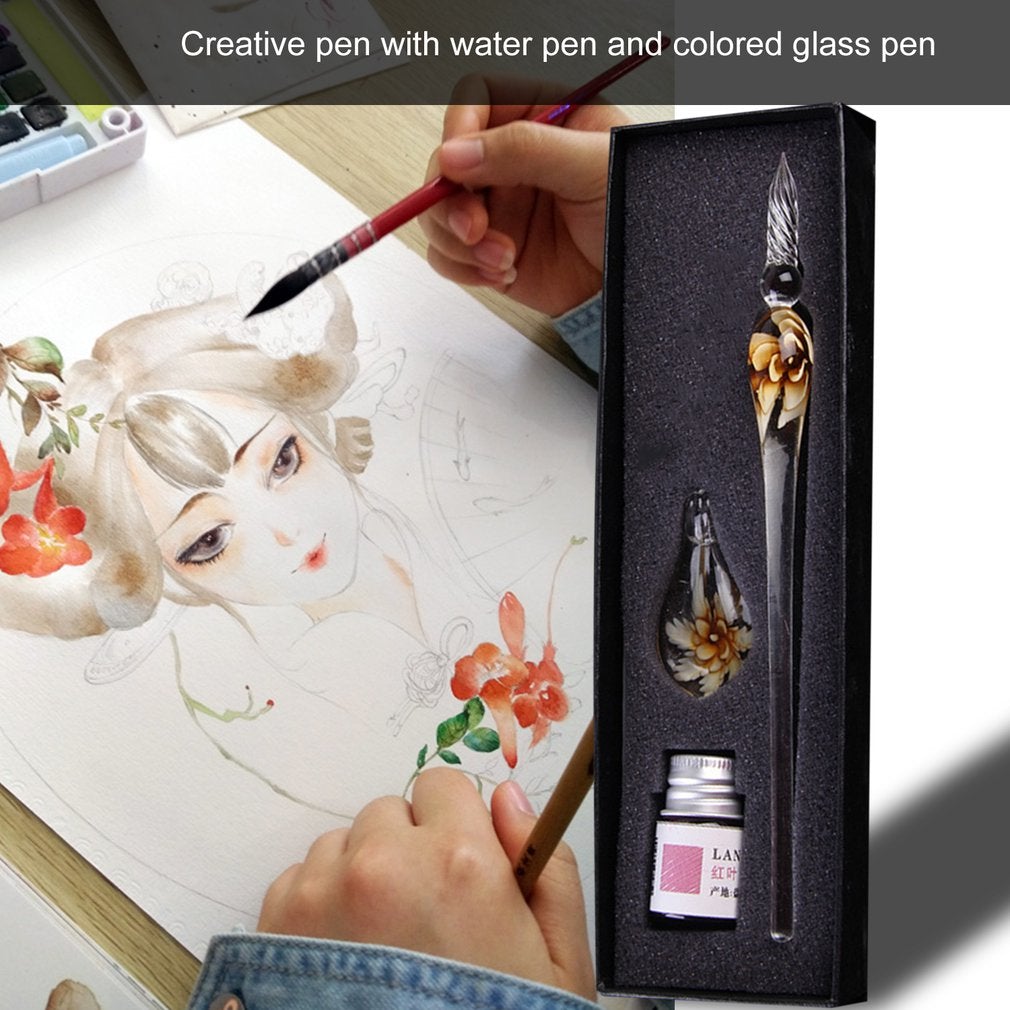 GLASS PENS – www.theboxeddragon.com