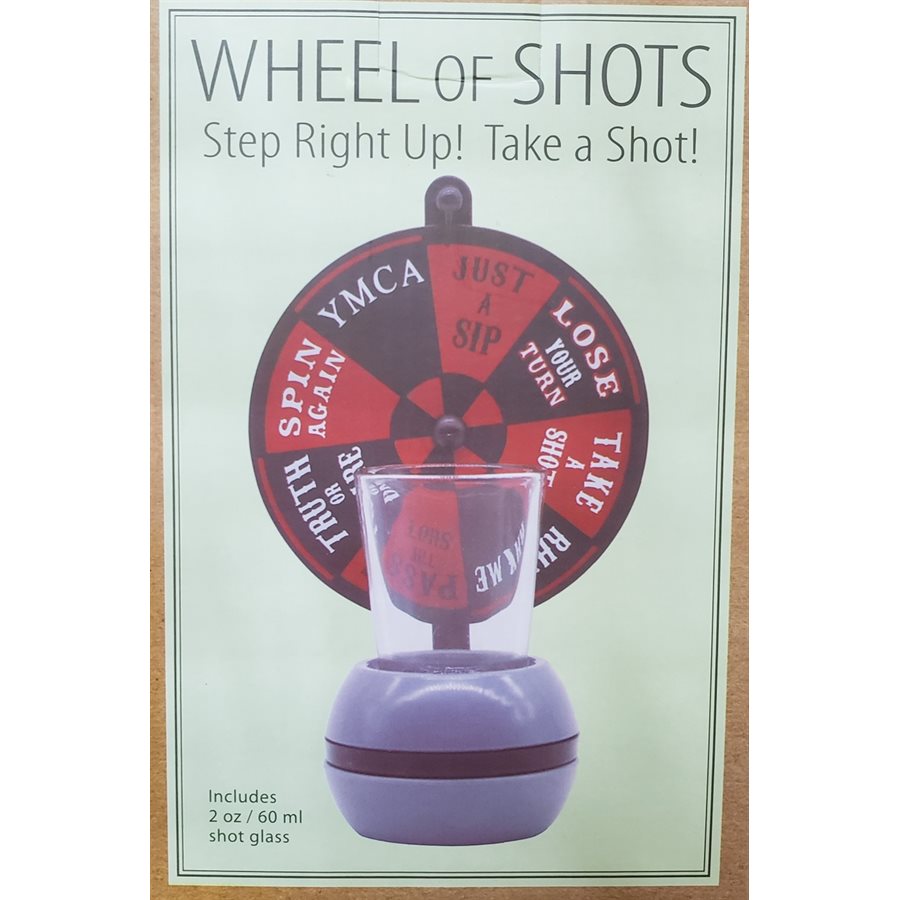 WHEEL OF SHOTS – www.theboxeddragon.com