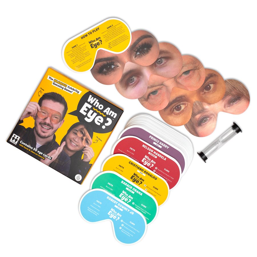 WHO AM EYE GAME – www.theboxeddragon.com